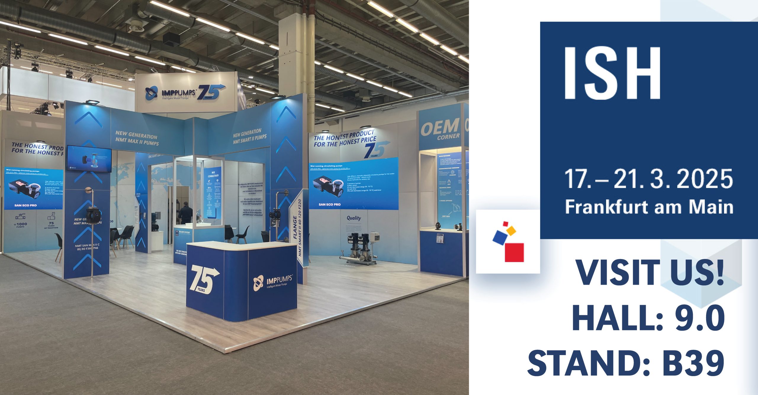 ISH Frankfurt 2025 - IMP Pumps